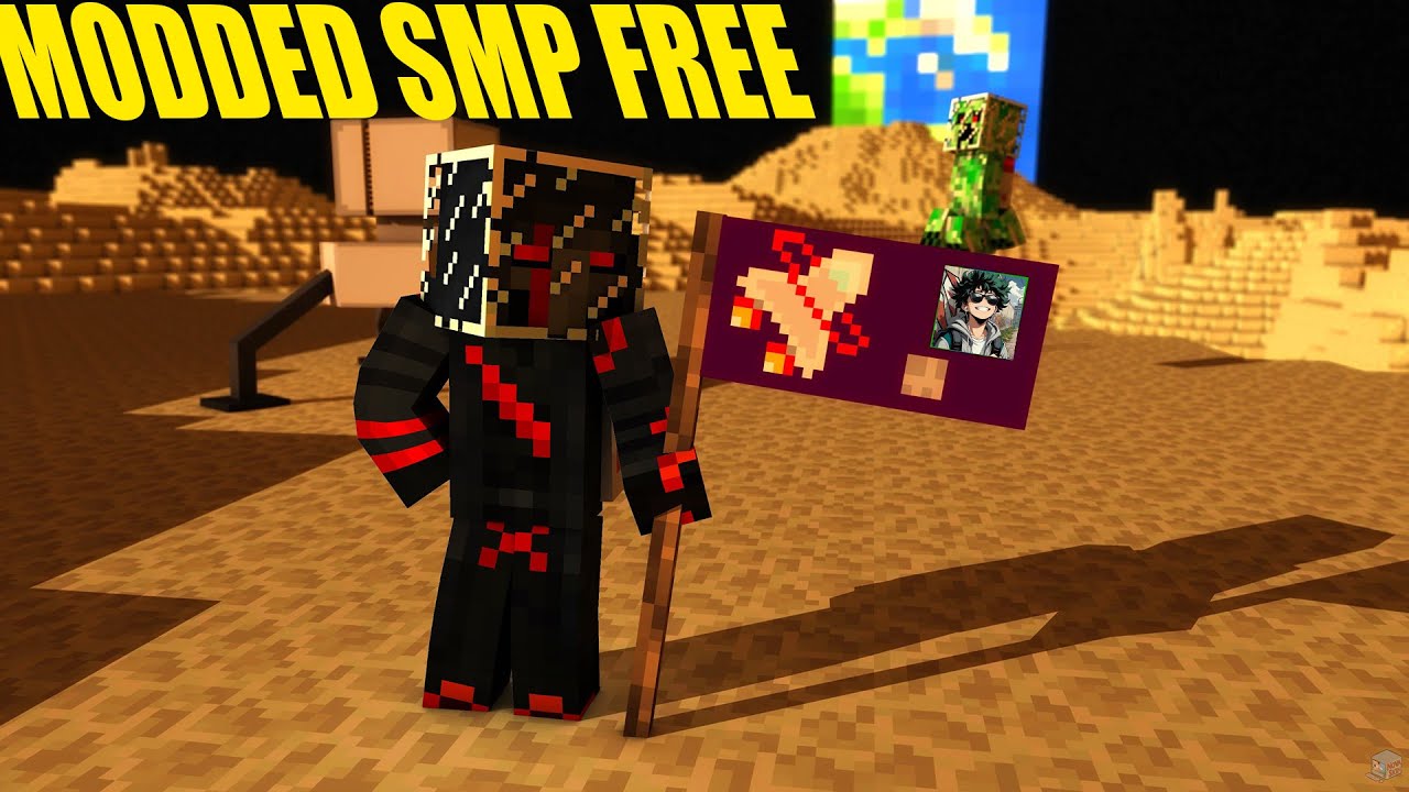🔥 "Minecraft Modded SMP 🌍 | Ultimate Survival Adventure Begins! 🔧 # ...