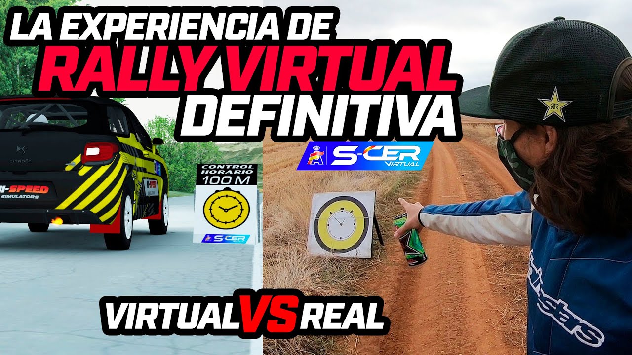 Así es un RALLY VIRTUAL - SCER virtual TERRA da AUGA TC1 | con copiloto ...