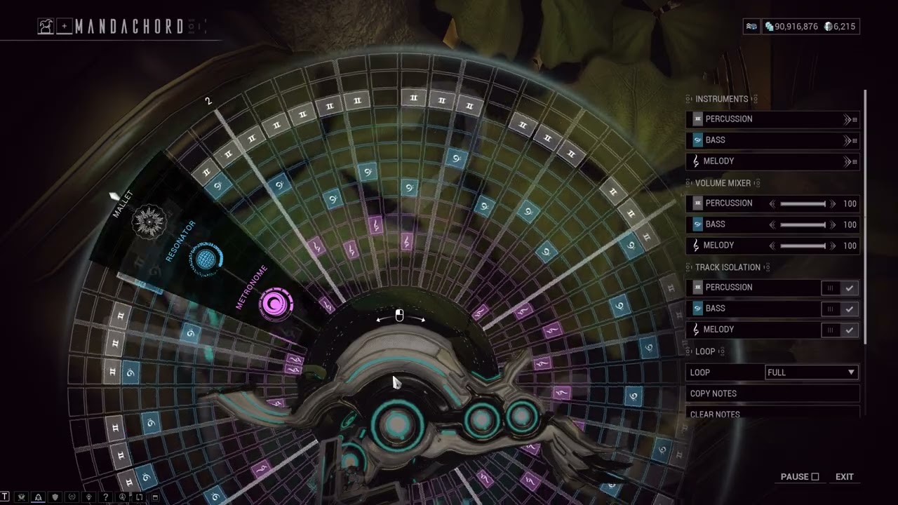 Warframe Mandachord: Athletic Theme (Yoshi's Island) - YouTube