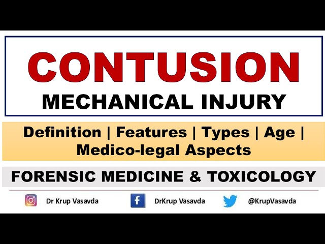 Contusion Definition