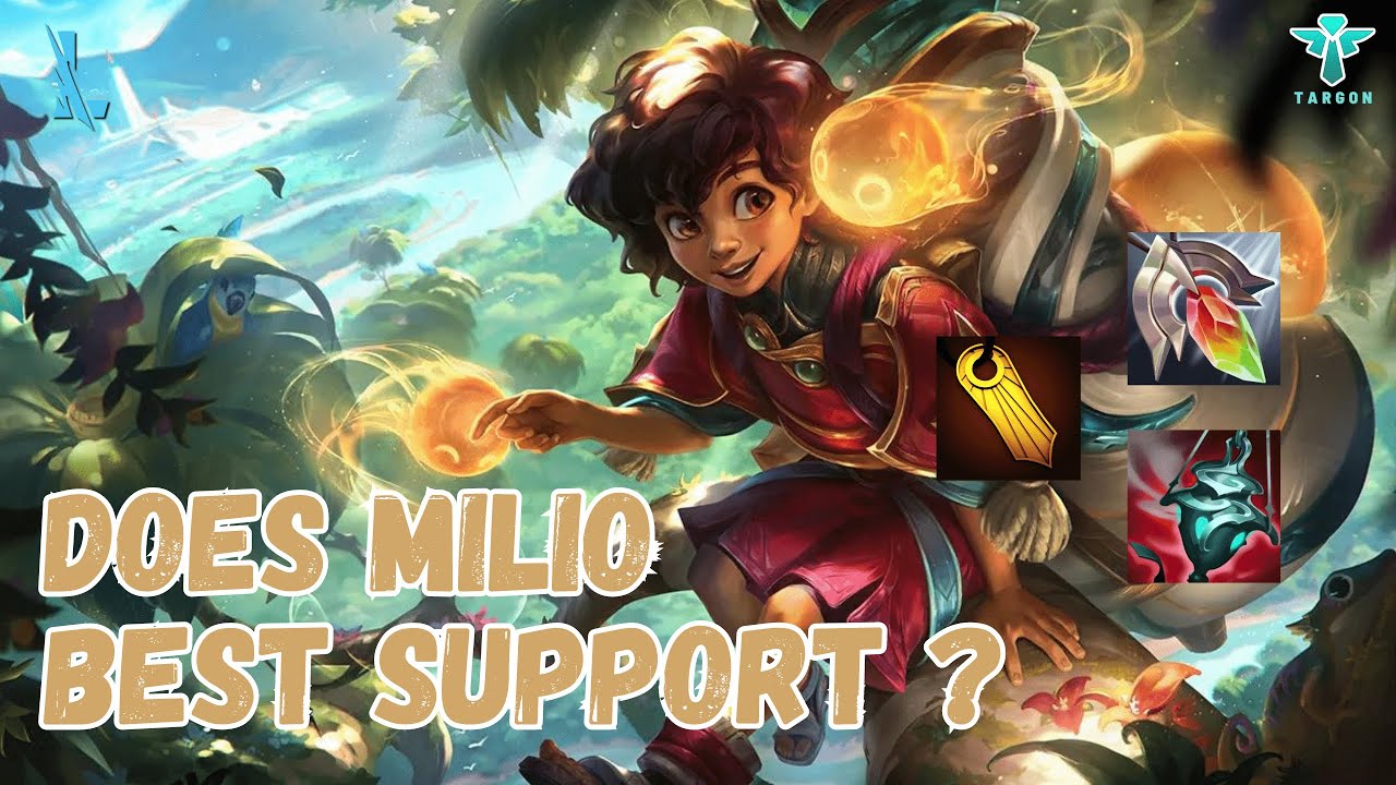 Milio Best Support in Wild Rift ? | TargonWR - YouTube