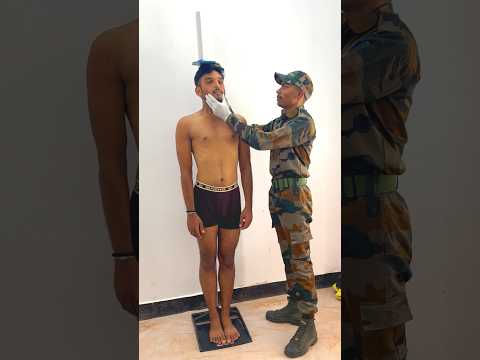 Indian Army Height Measurement 170 CM l￼ लम्बाई #shorts #motivational #viral #video #height