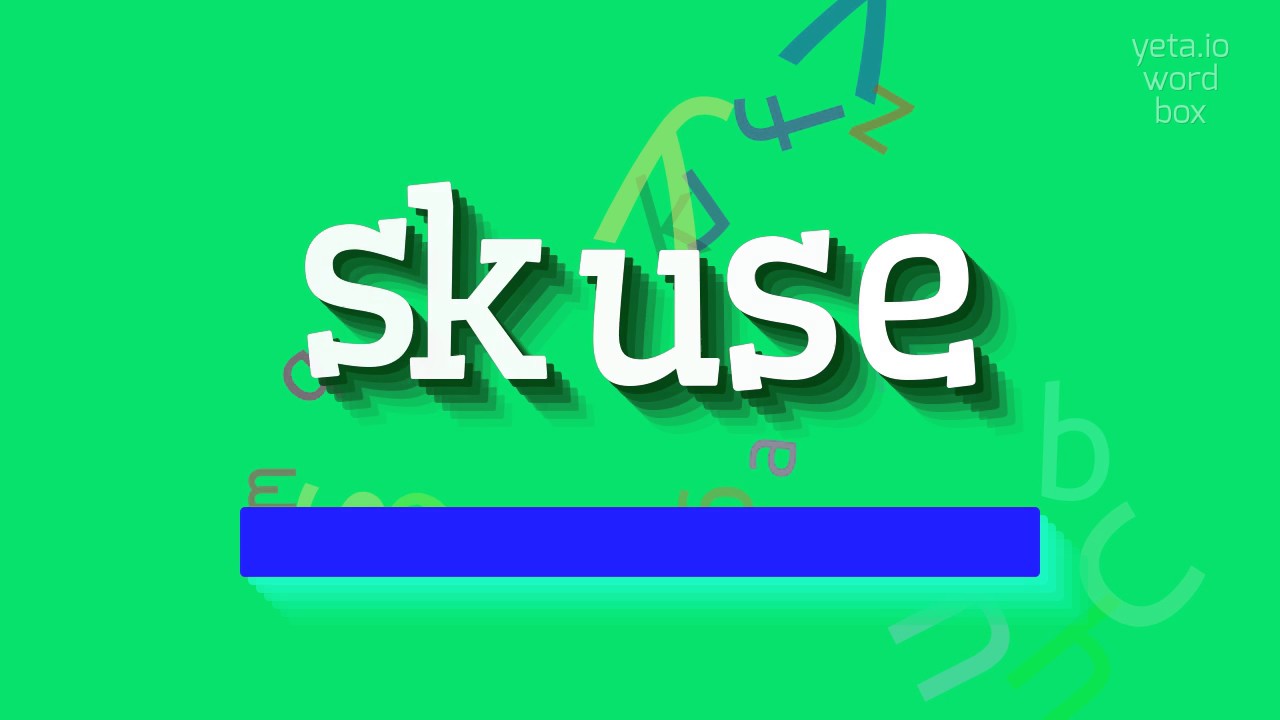 SKUSE - HOW TO PRONOUNCE SKUSE? #skuse - YouTube