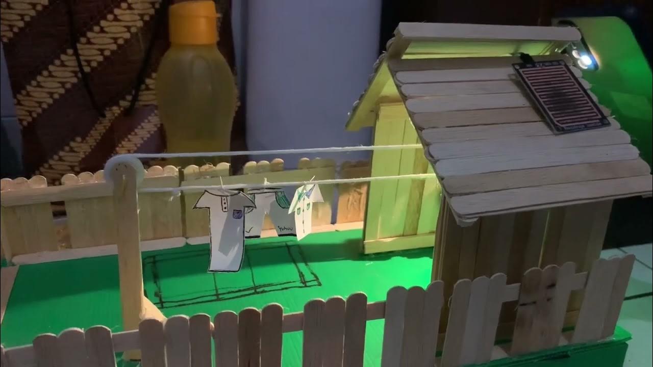 Jemuran Pakaian Otomatis Berbasis Arduino Uno - YouTube