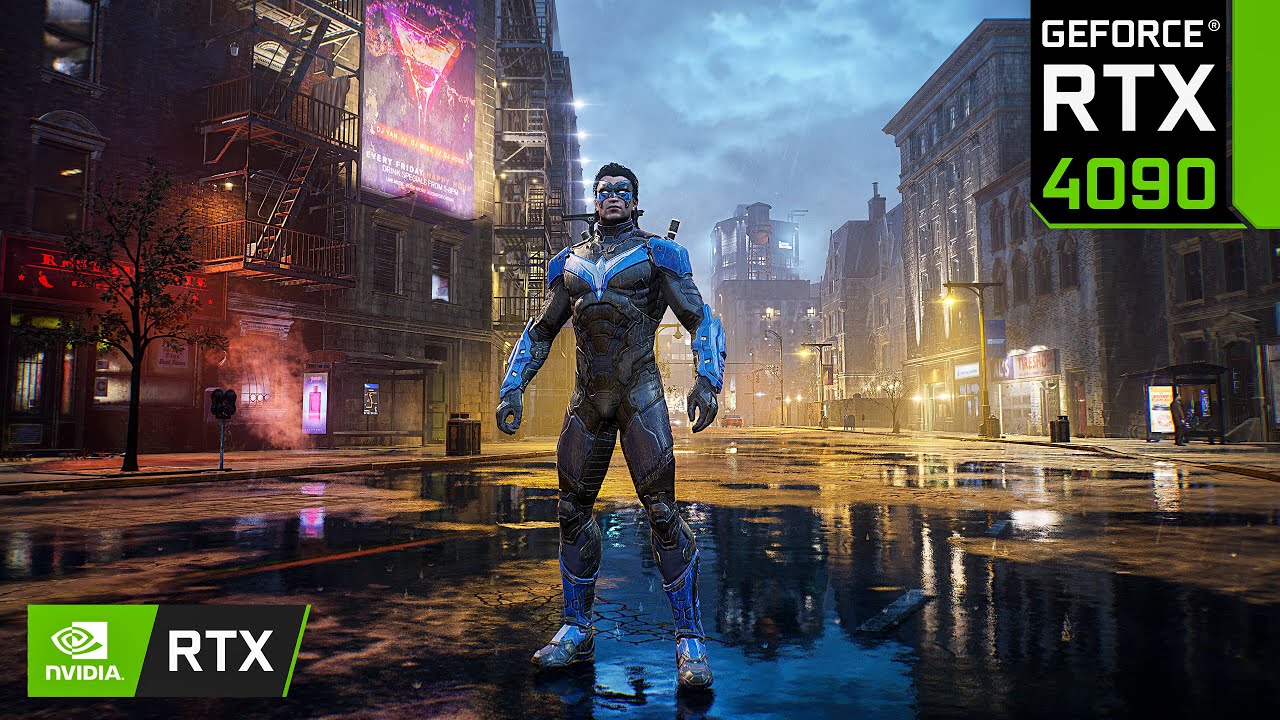 Nightwing in Gotham Knights: Realistic Immersive Experience | RTX 4090 ...