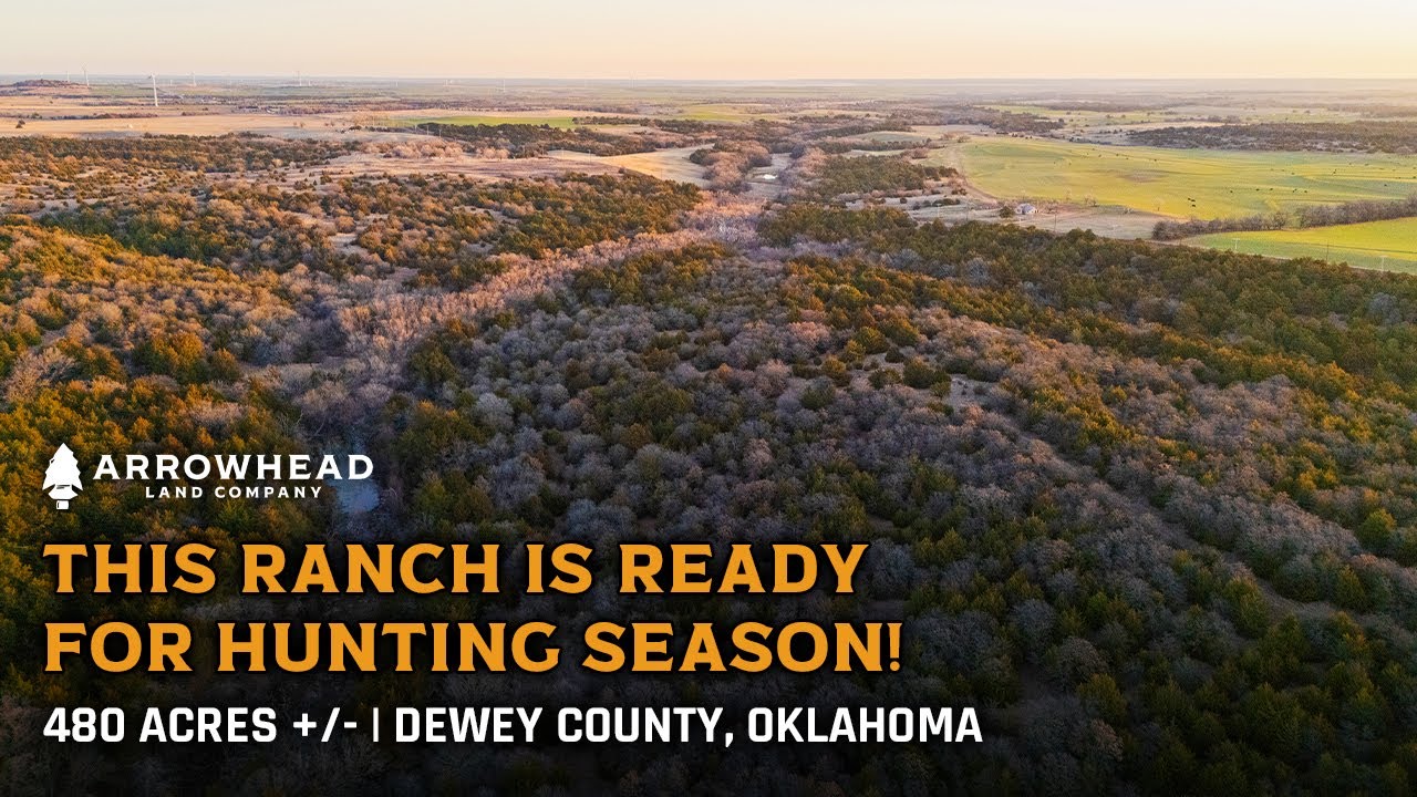 LAND FOR SALE: 480 Acre +/- Hunting Ranch in Dewey County, Oklahoma ...