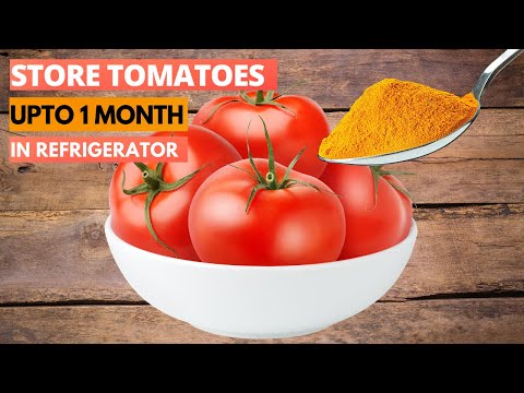 How to Store Tomatoes for long time | 2 Storage Methods | Hack | - YouTube