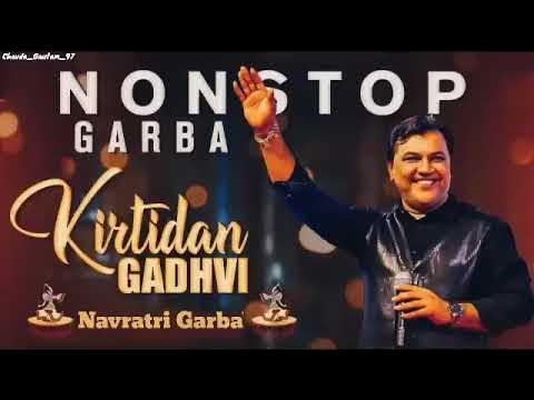 kirtidan gadhvi non stop garba 2022 new garba - YouTube