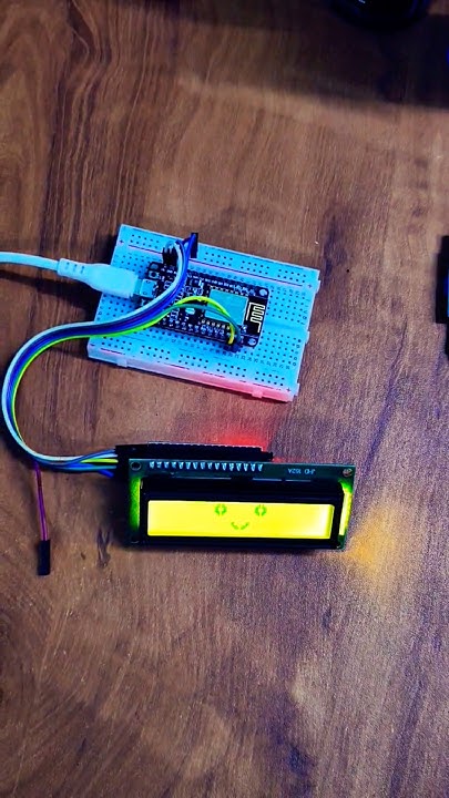 WiFi-Connected Smiley LCD Animation with NodeMCU. - YouTube
