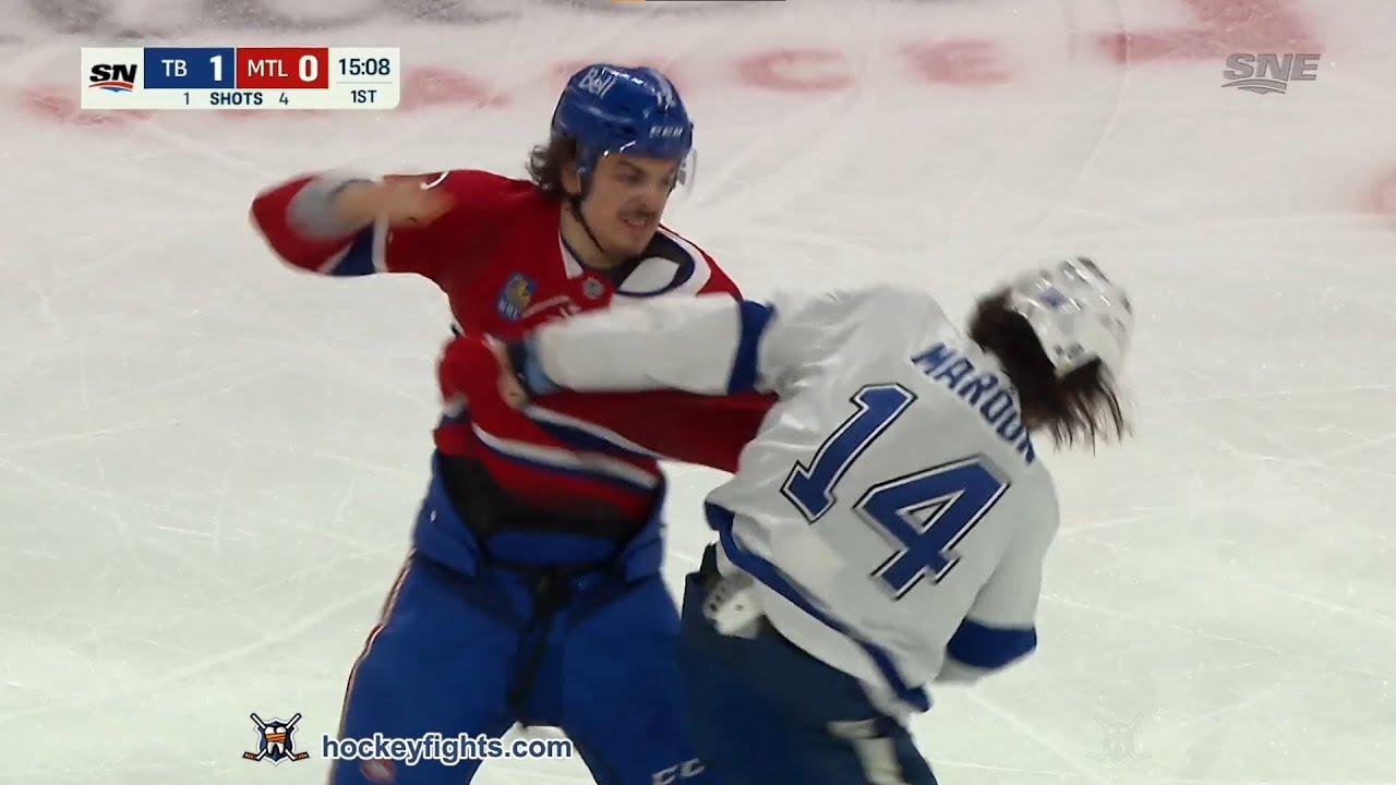 Patrick Maroon vs Arber Xhekaj Dec 17, 2022 - YouTube