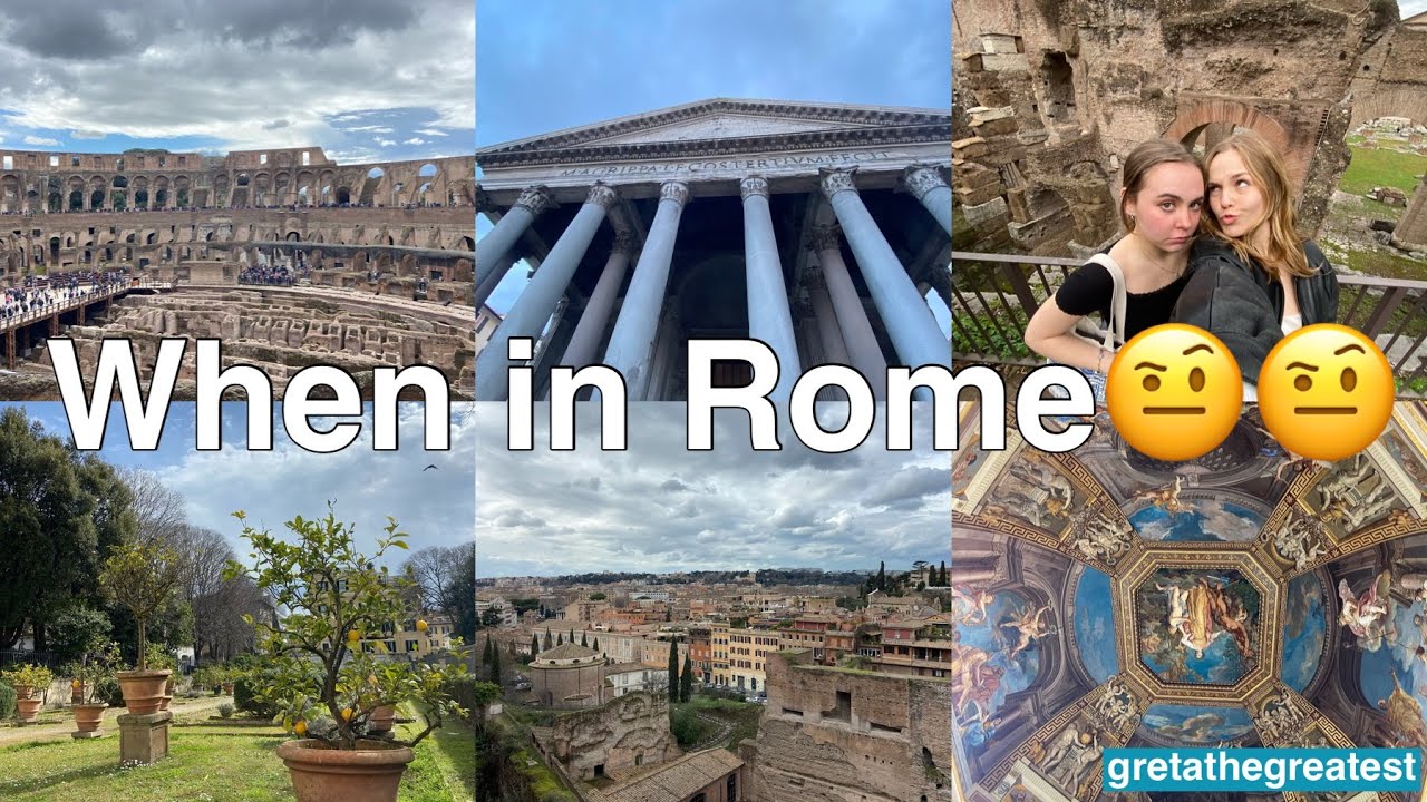 A Week in Rome - St Andrews Reading Week - YouTube