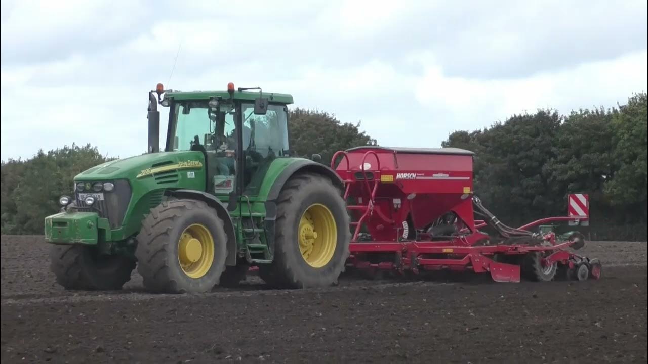 Winter Tillage 2022 John Deere 7920 & Horsch Pronto - YouTube