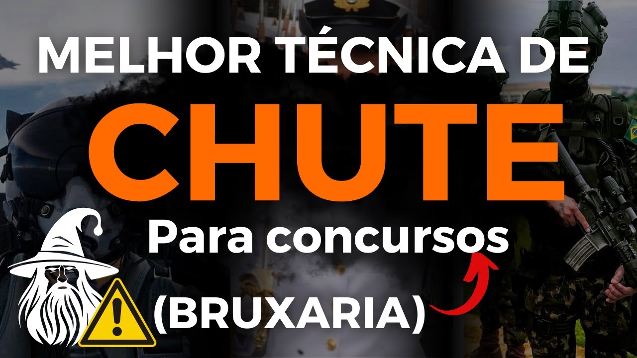 MELHOR TÉCNICA DE CHUTE PARA CONCURSOS - YouTube