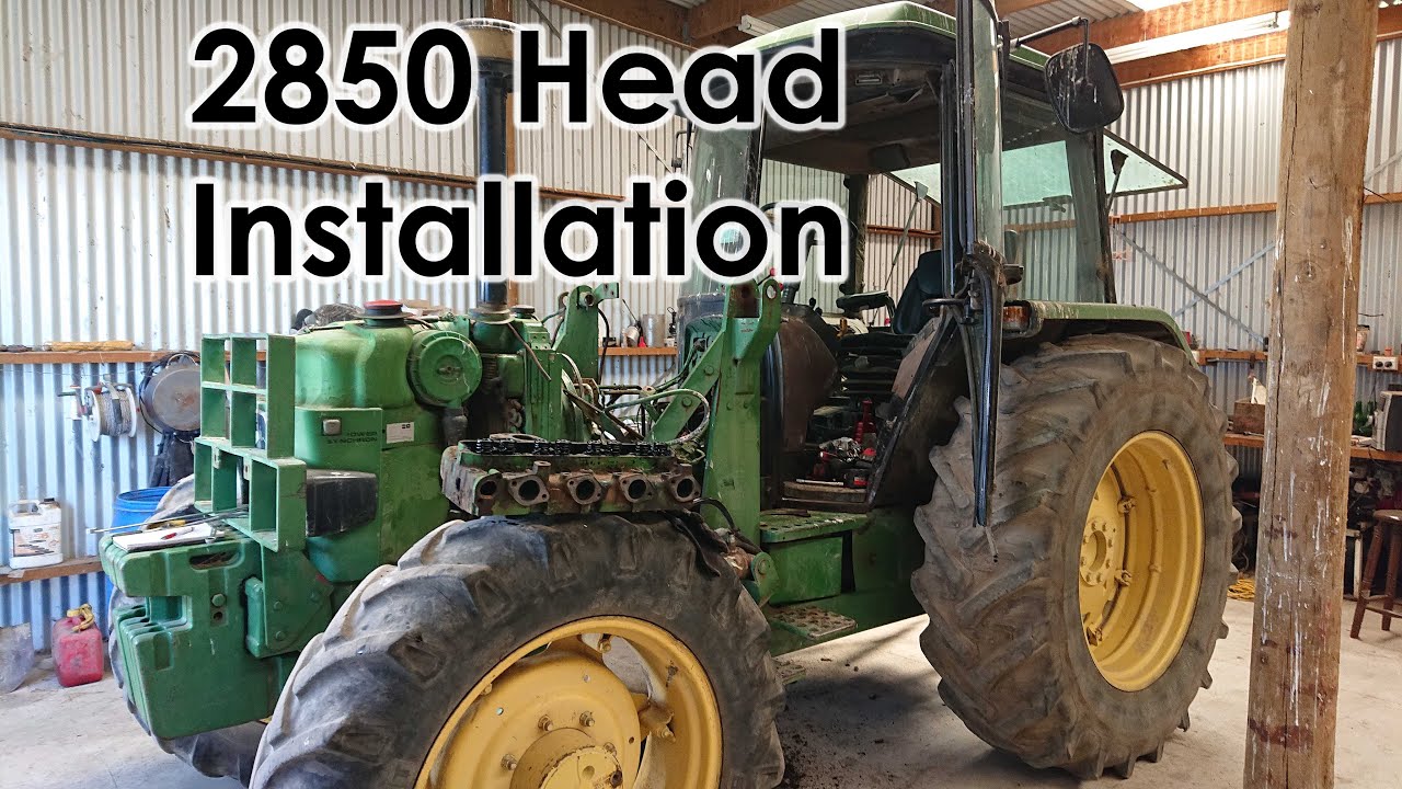 JD 2850 Head installation - YouTube
