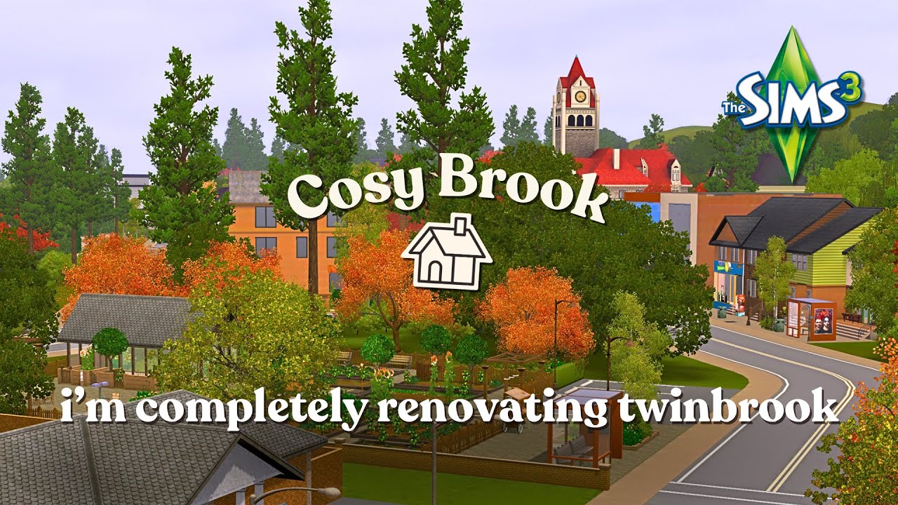 A FIRST LOOK AT COSY BROOK! My Sims 3 Save File - YouTube