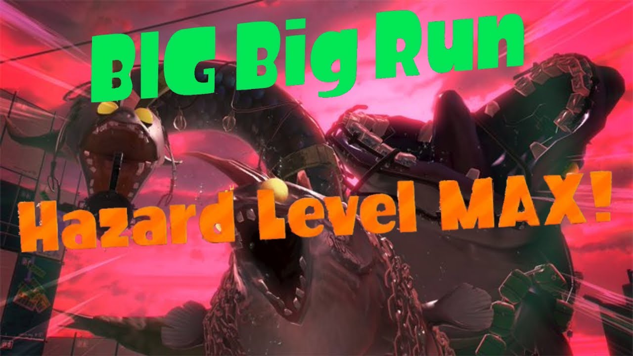 BIG Big Run Hazard Level MAX Vs The Triumvirate Splatoon 3 YouTube