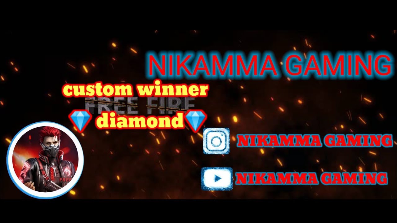 Free Fire Custom Join Winner 100 💎Diamond 💎 - YouTube