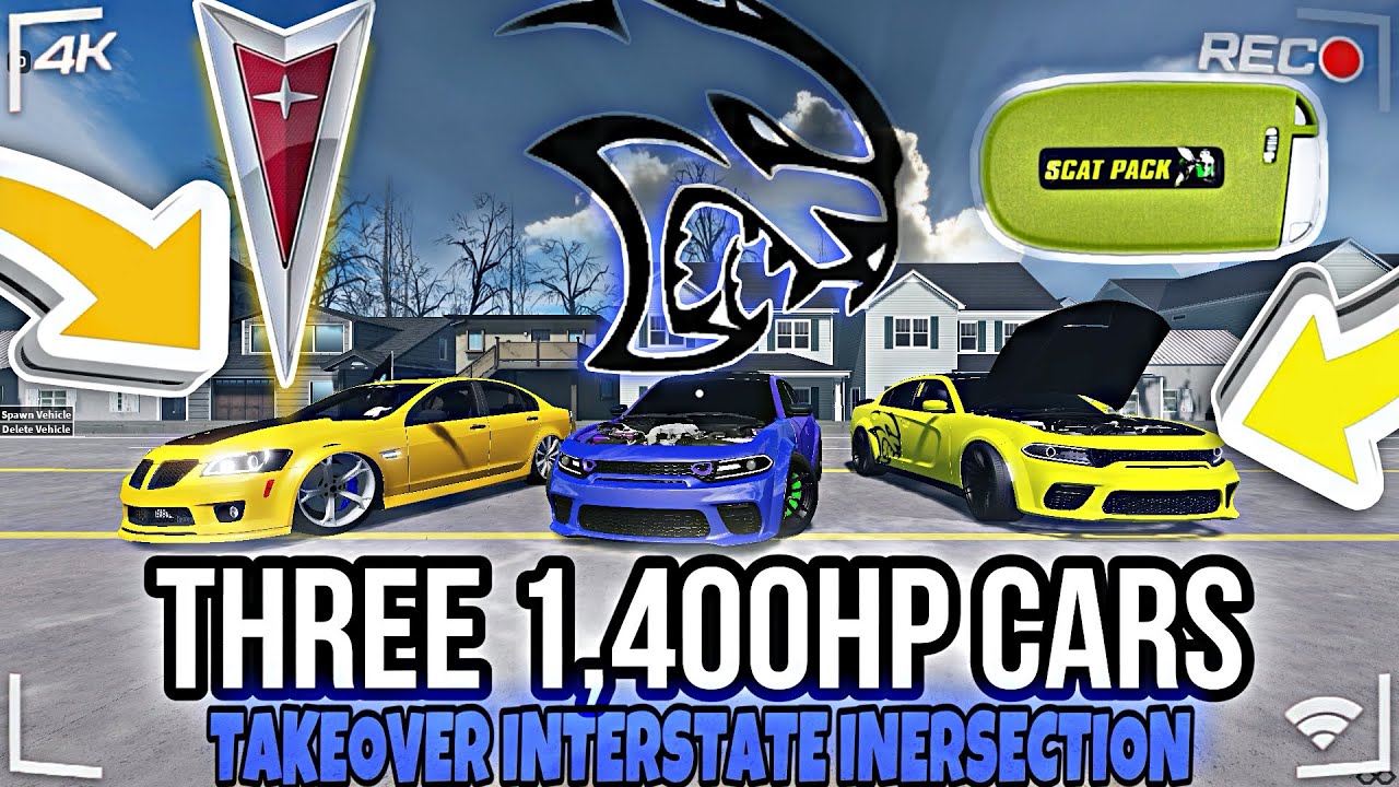 THREE 1,400HP CARS TAKEOVER INTERSTATE INTERSECTIONS || PRO-STREET ...