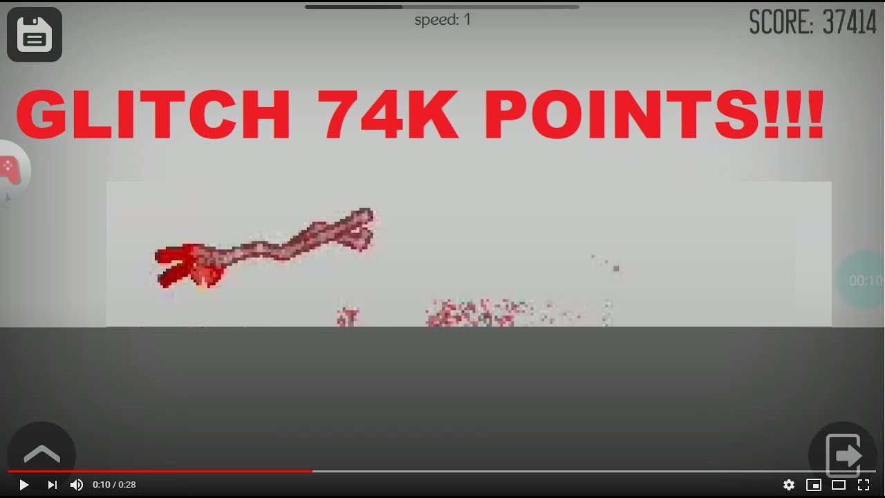 Stickman Dismounting - Glitch Level - YouTube