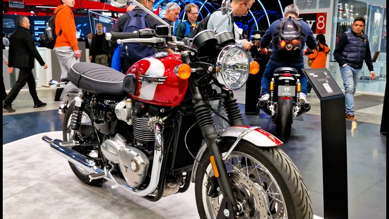 EICMA 2025 ALL TRIUMPH MOTORCYCLES LINE UP - YouTube