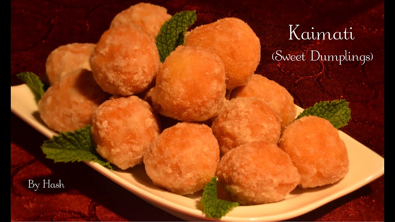 Kaimati : Sweet dumplings - YouTube