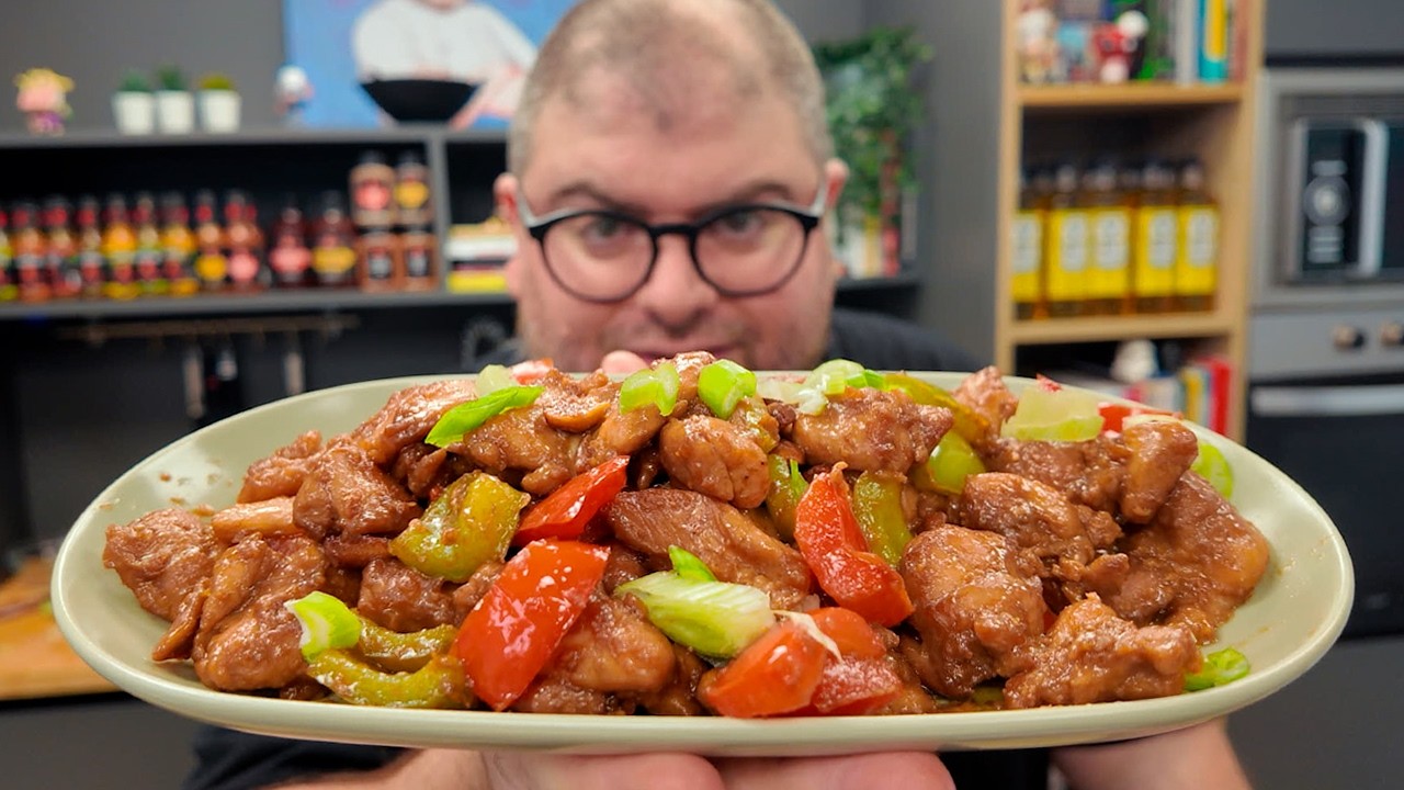 POLLO Kung Pao RECETA PRO ¡Como si lo comieses en China! - YouTube
