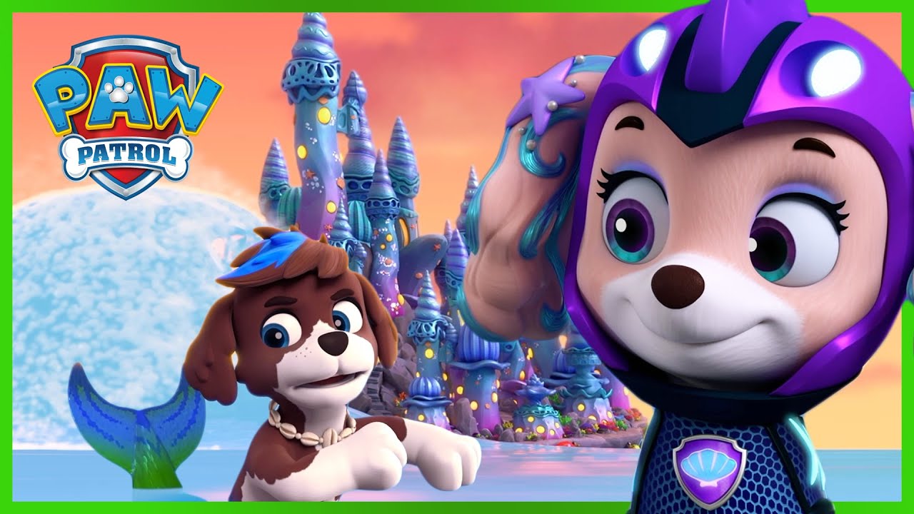 Los Aqua Pups salvan un castillo flotante - PAW Patrol Episodio Español ...