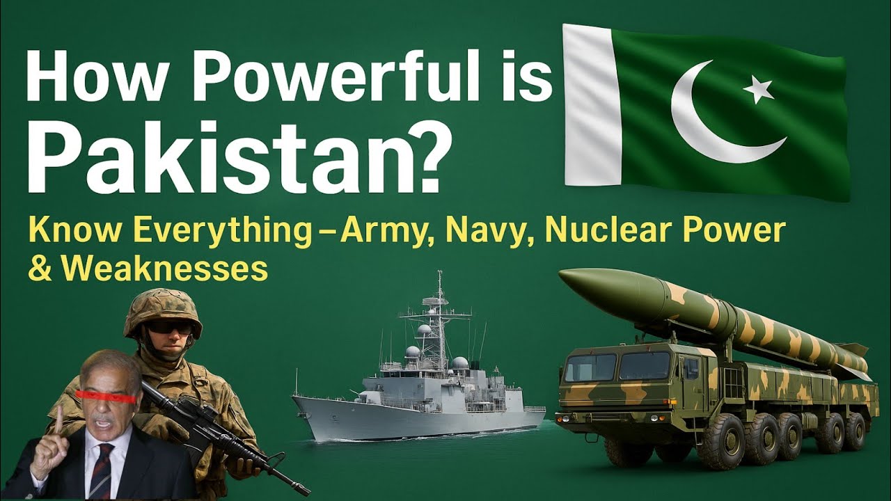 How Powerful is Pakistan ? Know Everything Army Navy Nuclear Power ...