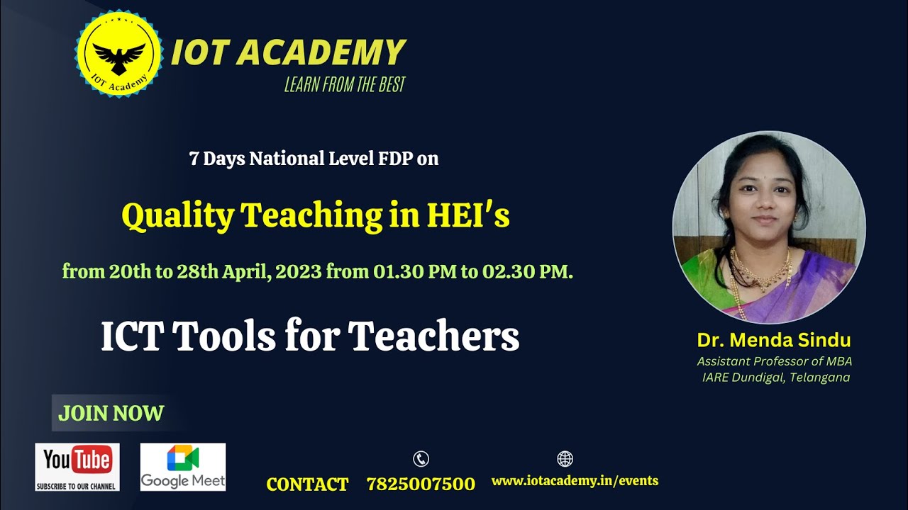 ICT Tools and online resources for Teachers - YouTube