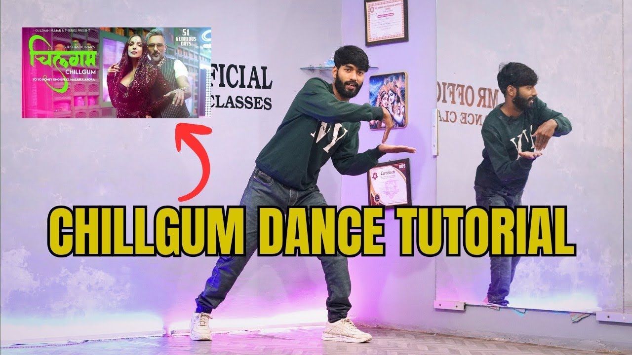 CHILLGUM Dance Tutorial | Yo Yo Honey Singh | Easy Hook Step | Step by ...