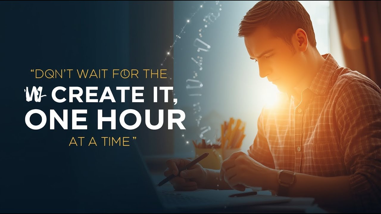 Don’t Wait For The Perfect Moment—Create it, One Hour At A Time # ...
