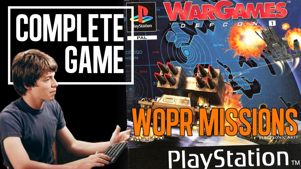 WarGames Defcon 1 Longplay | HD Playstation 1 | 60FPS | WOPR Campaign ...