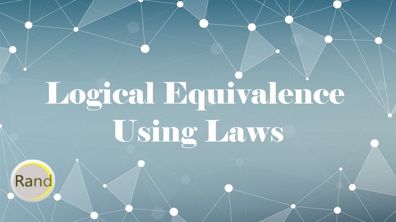 Prove Logical Equivalence Using Laws YouTube prove-logical-equivalence-using-laws-youtube