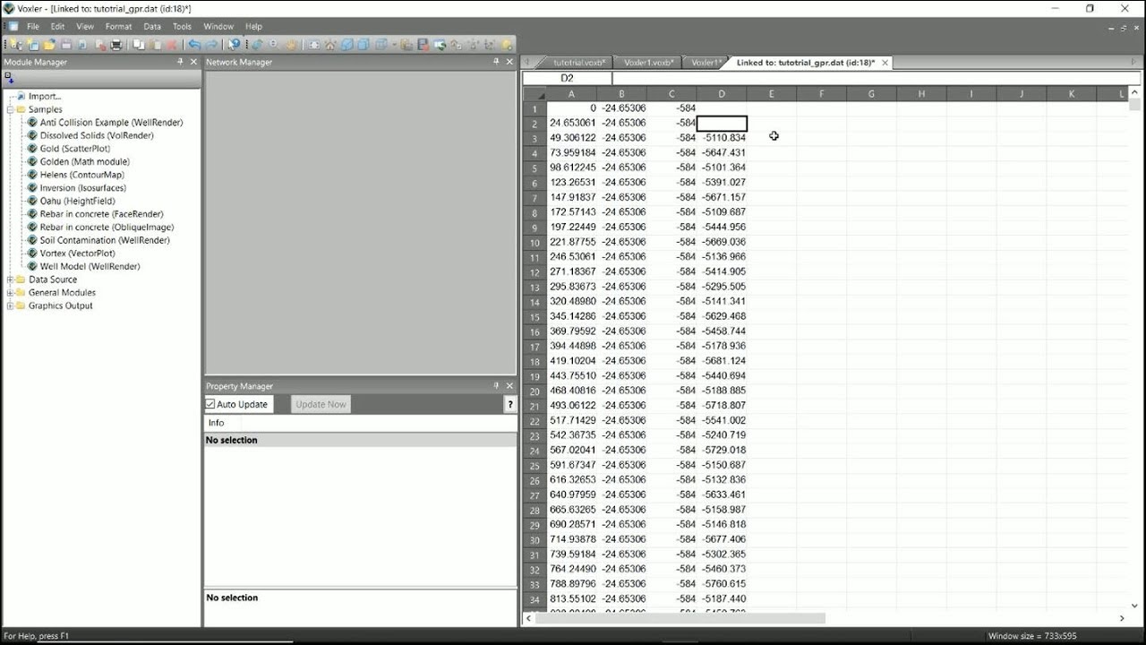 Voxler Tutorial Chapter 3: Data Extraction - YouTube