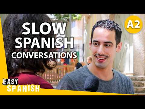 1 Hour of Slow Spanish Conversations: 5 Topics for Beginners