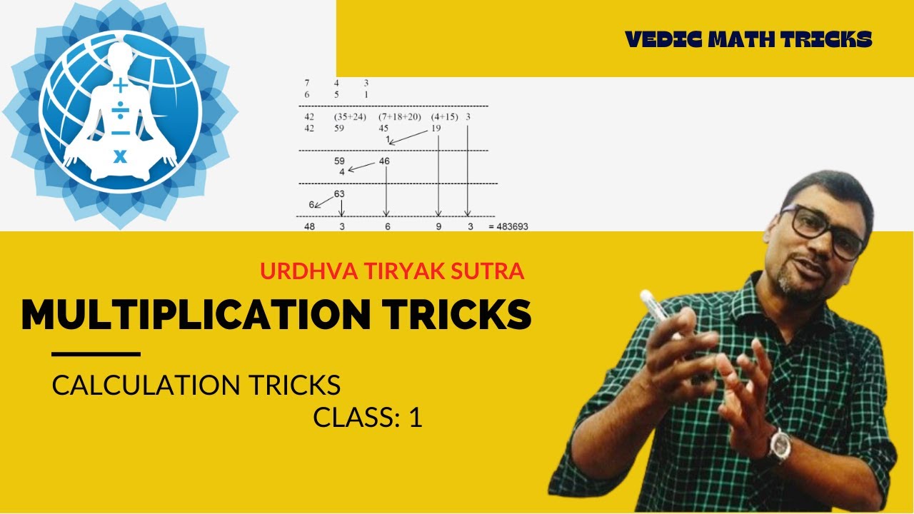 Multiplication tricks | multiplication tricks 4 by 4 | Vedic Method ...