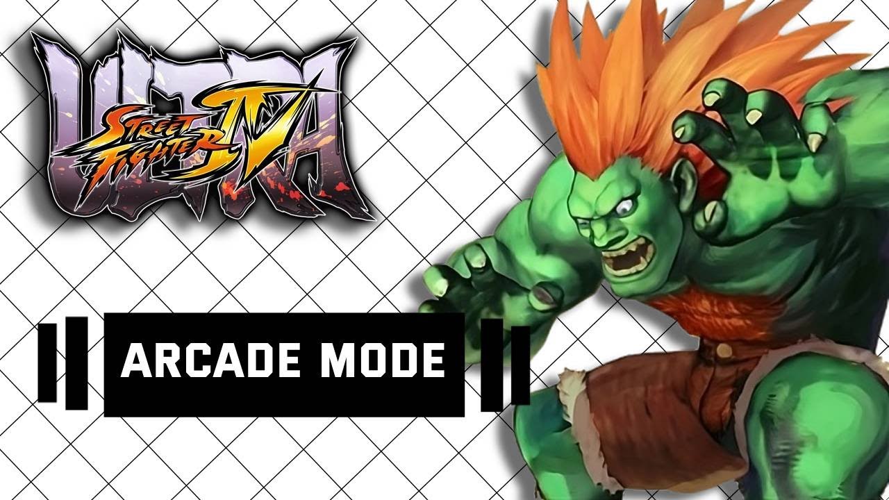 Ultra Street Fighter Iv Arcade Mode With Blanka No Continue Youtube