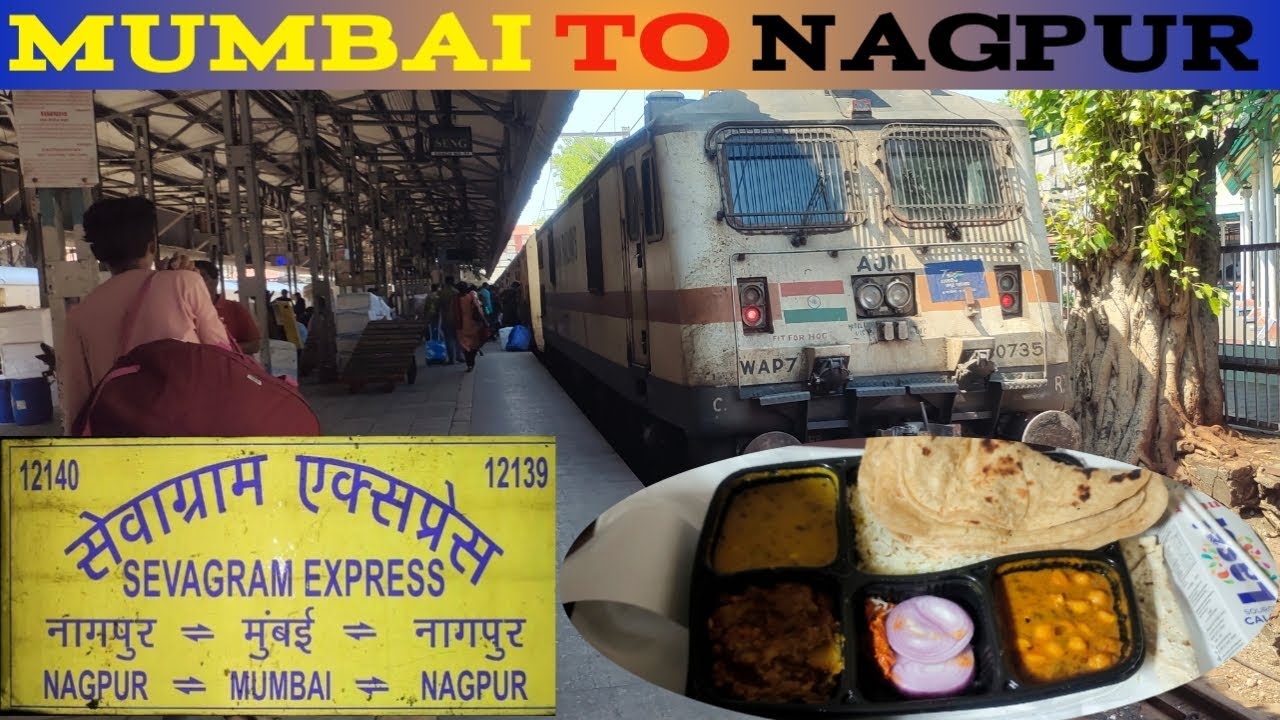 Sewagram Express 3rd AC train journey | 12139 | CSMT to Nagpur # ...