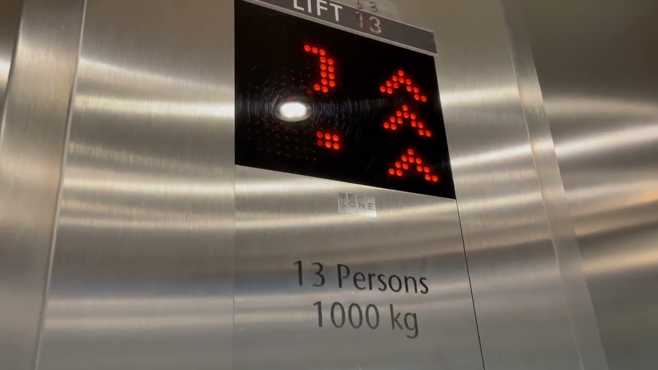 Kone Ecodisc Lift, Dundrum Town Centre, Dundrum, Dublin - YouTube