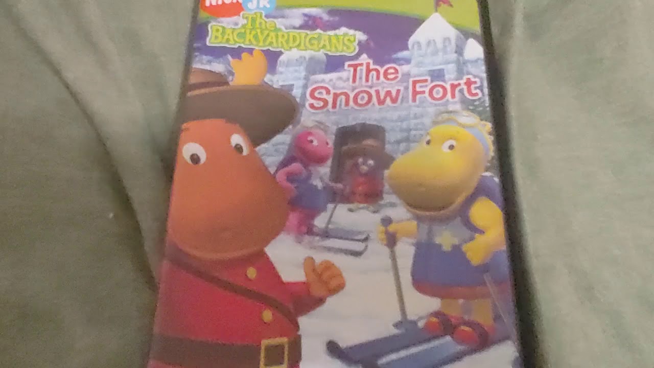 THE BACKYARDIGANS - THE SNOW FORT DVD Overview! - YouTube