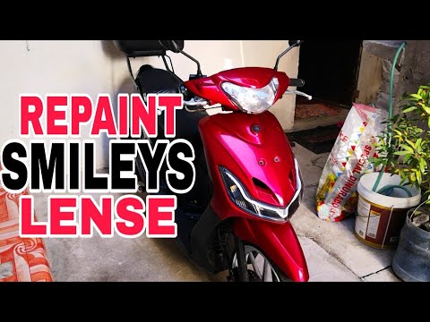 SMILEYS REPAINT TIMELAPSE (YAMAHA MIO SPORTY) - YouTube