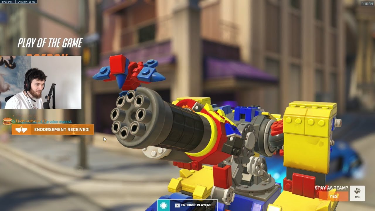 POTG! BASTION OP?! DAFRAN BASTION OVERWATCH 2 RANKED GAMEPLAY SEASON 1 ...