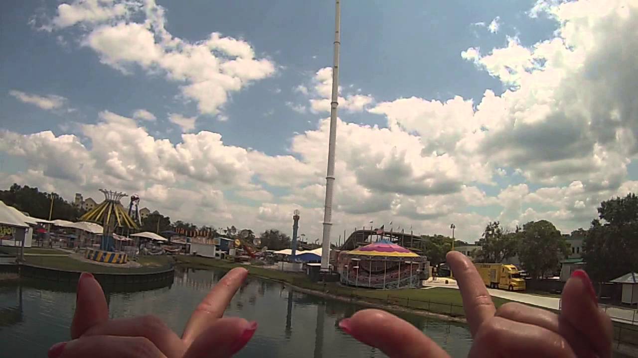 UNEDITED First Person SkyCoaster Experience - YouTube