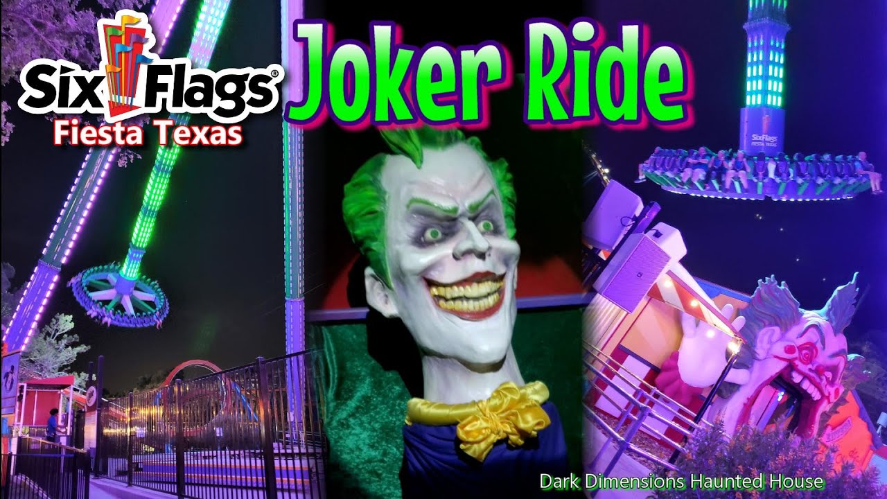 The Jokers Carnival of Chaos Ride Fun House New Enhanced Queue Line at ...
