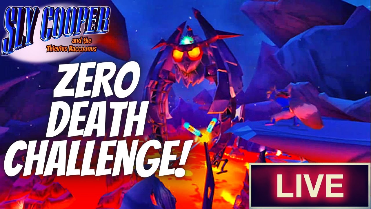 Sly Cooper Zero Death Challenge! - YouTube