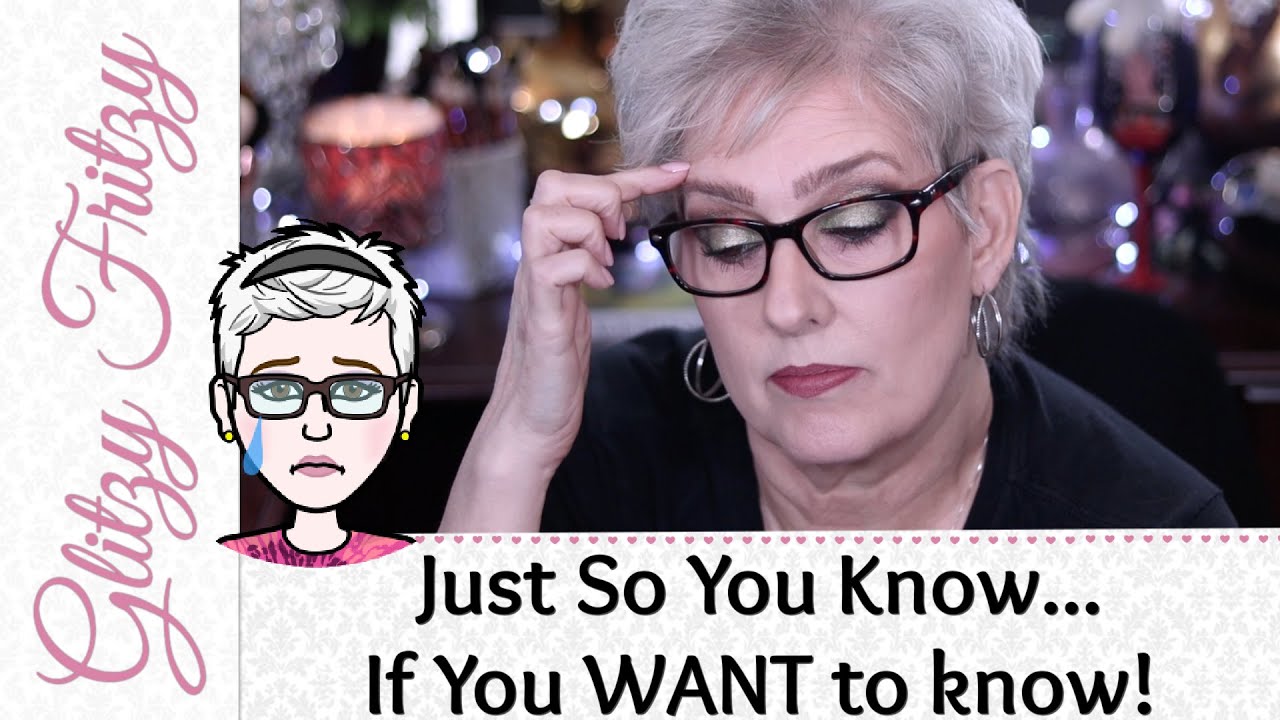 Just So You Know...If You WANT to know! - YouTube