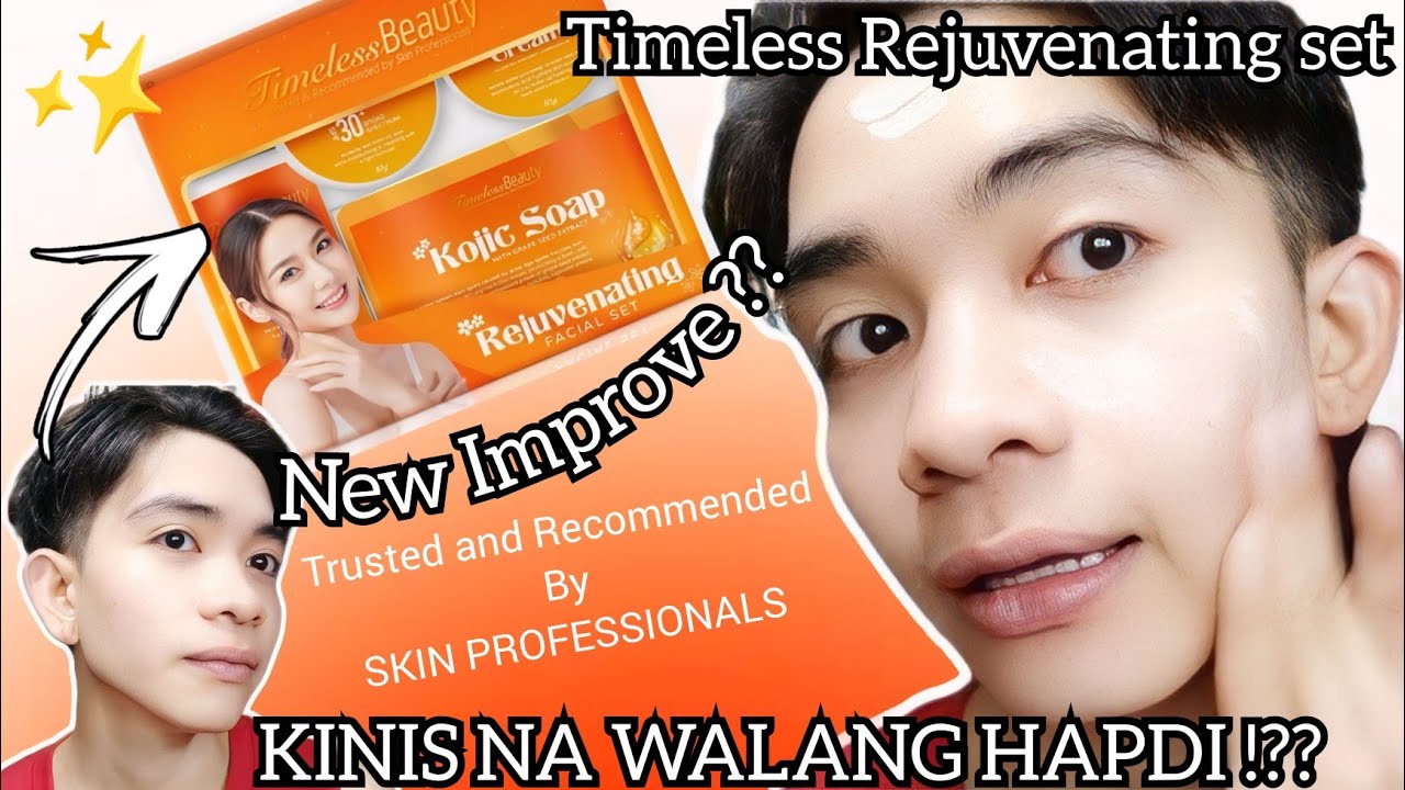 TIMELESS BEAUTY REJUVENATING SET REVIEW!! PAMPAKINIS AT PAMPAPUTI NA ...
