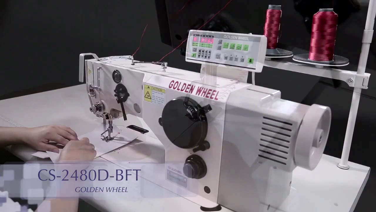 2 point direct-drive Zigzag sewing machine Golden Wheel CS-2480D-BFT ...