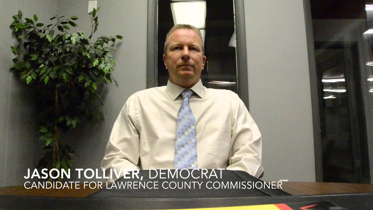Lawrence County Commissioner Candidate Jason Tolliver - YouTube