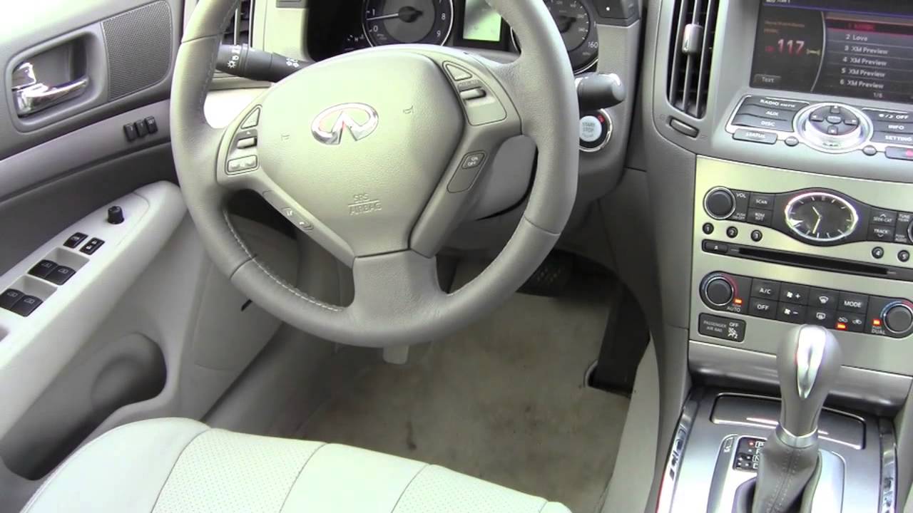 2013 Infiniti G37X --- Test Drive and Car Review - YouTube